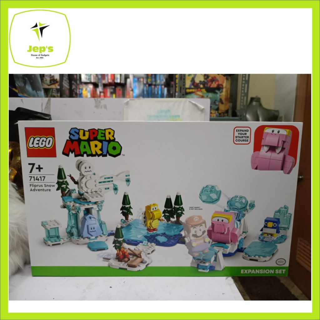 Lego Super Mario 71417 Fliprus Snow Adventure Expansion Set (2023 ...
