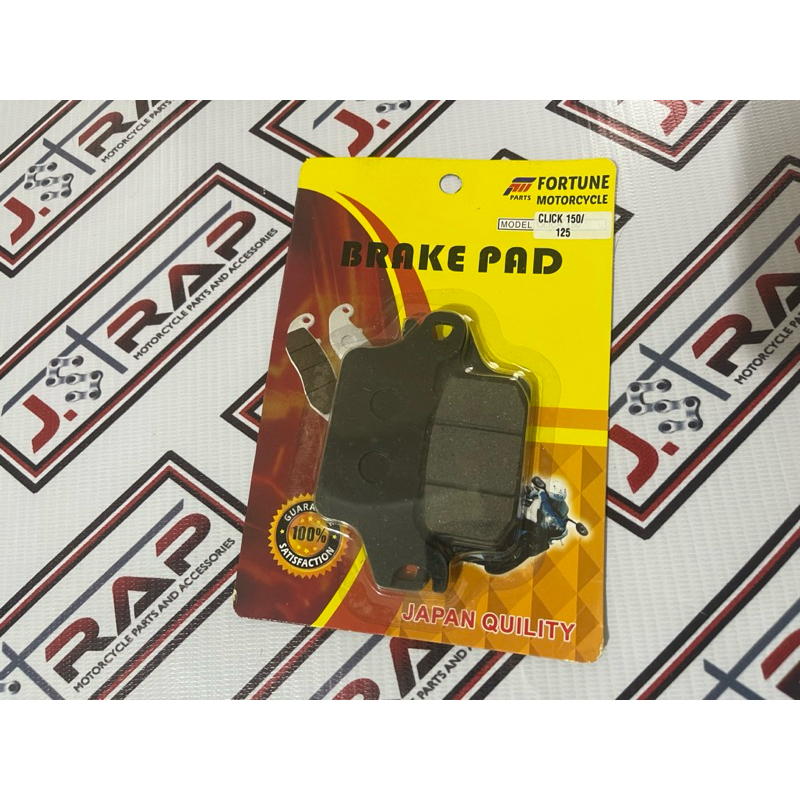 Fortune Brakepad Front Honda Click 125 / 150 V2 | Shopee Philippines