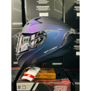 Spyder Phoenix+ V2 Full-face Single Visor Helmet w/ FREE CLEAR VISOR ...