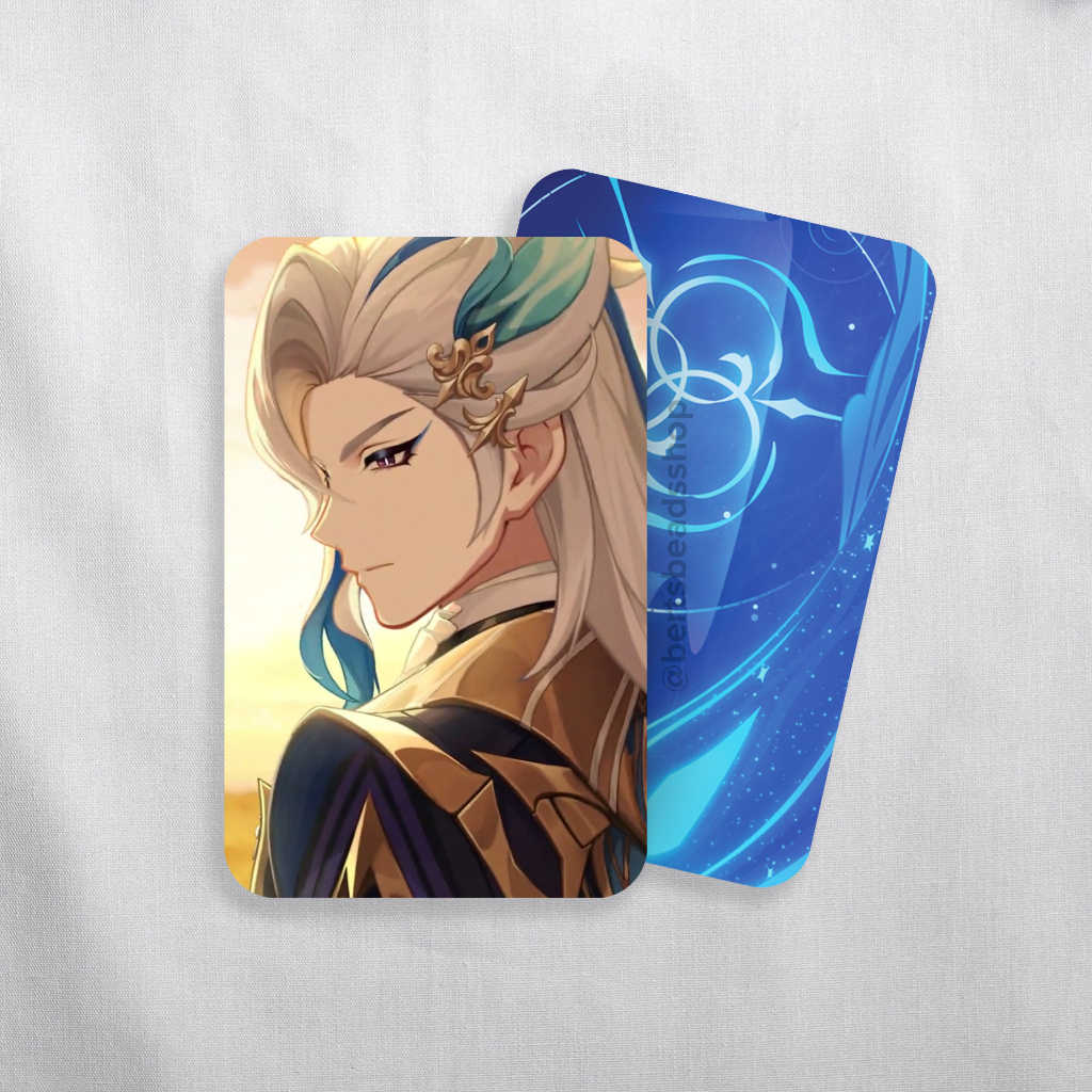 Genshin Impact Photocards - NEUVILLETTE Textured Photocards Front and ...