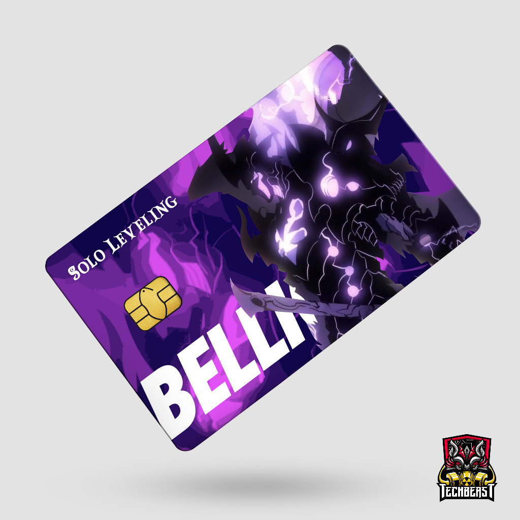 3M Solo Leveling Anime ATM Debit Credit Beep Card Skin Vinyl Sticker ...