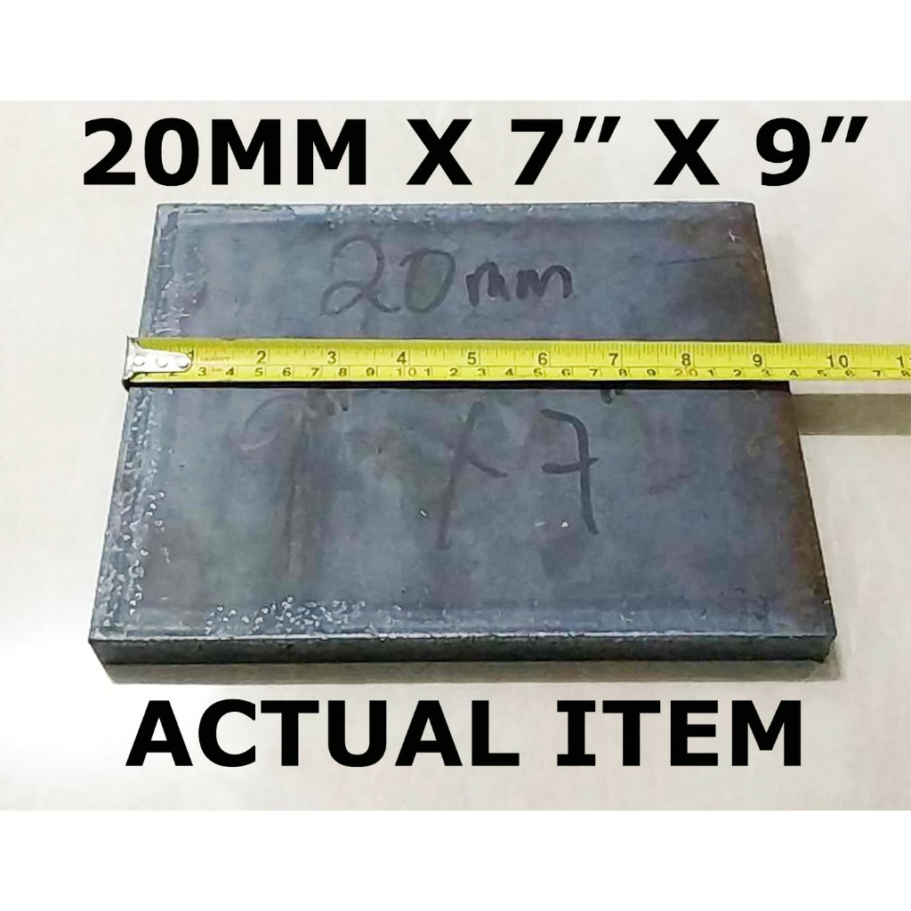 MS BASE PLATE 20MM X 7" X 9" MILD STEEL ...