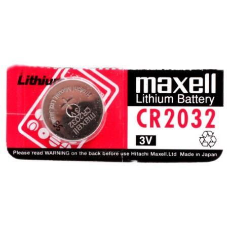 Maxell CR2032 3V Lithium Button Cell CR-2032 DL2032, BR2032, KL2032 ...