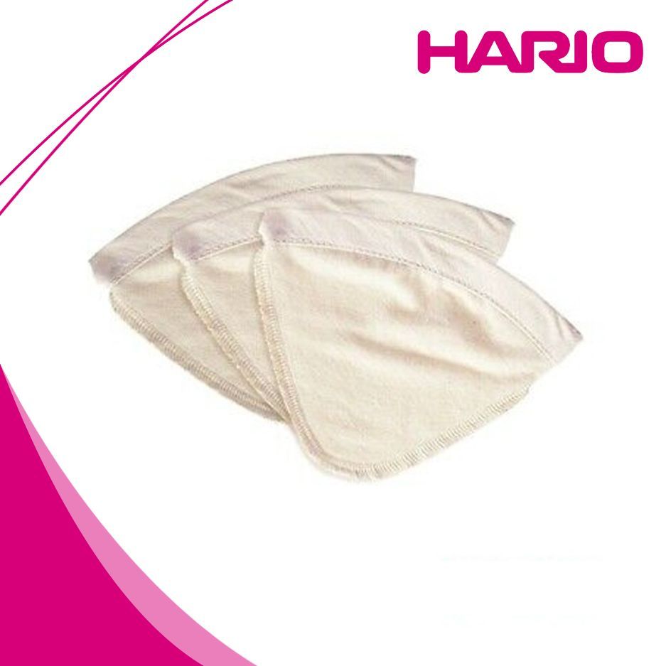 Hario Cloth filter for Coffee dripper DFN-3, 3 Sheets (Spare Part ...