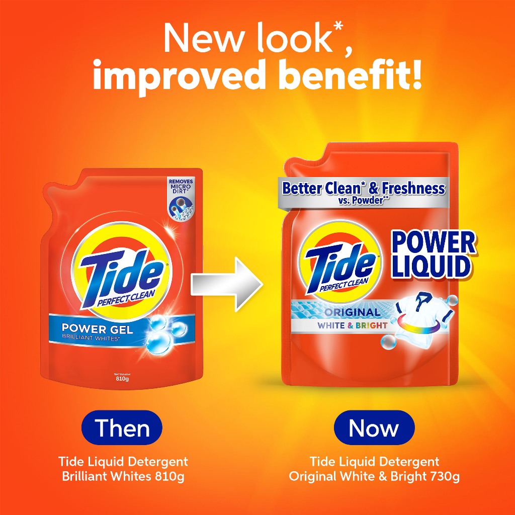 Tide Liquid Detergent Original White Garden Bloom Bundle 715g - 730g ...