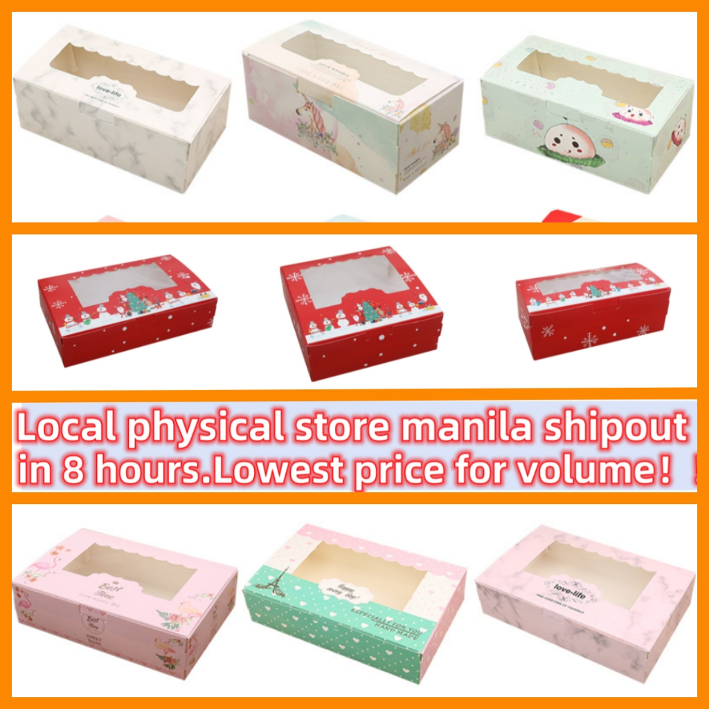 Eggyolk Box S/M/L cupcakes boxes Wedding/Birthday home party pastry ...