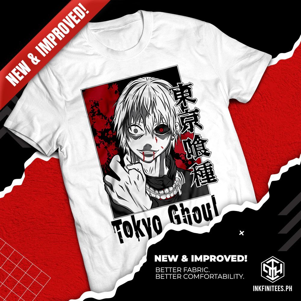 Inkfinitees - Tokyo Ghoul - Kaneki Ken V2 (Unisex - for Men and Women ...