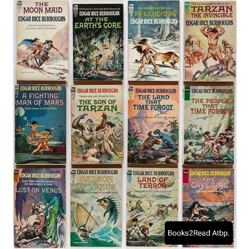 Edgar Rice Burroughs Rare Book Collection | Shopee Philippines