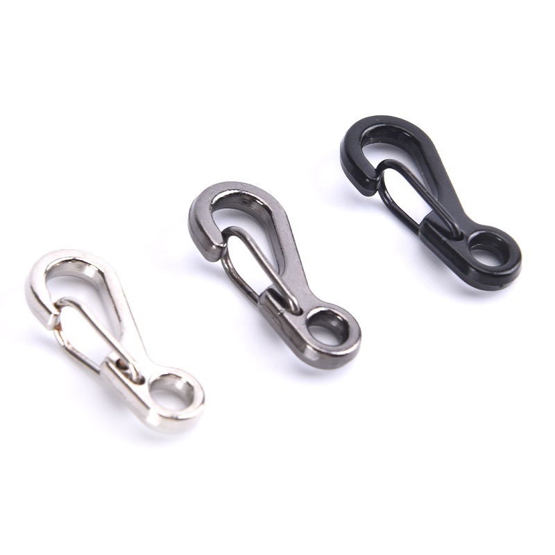 1 PC Camping Paracord Carabiner Hook Mini Camp Snap Camp Tent Tarp Rope ...
