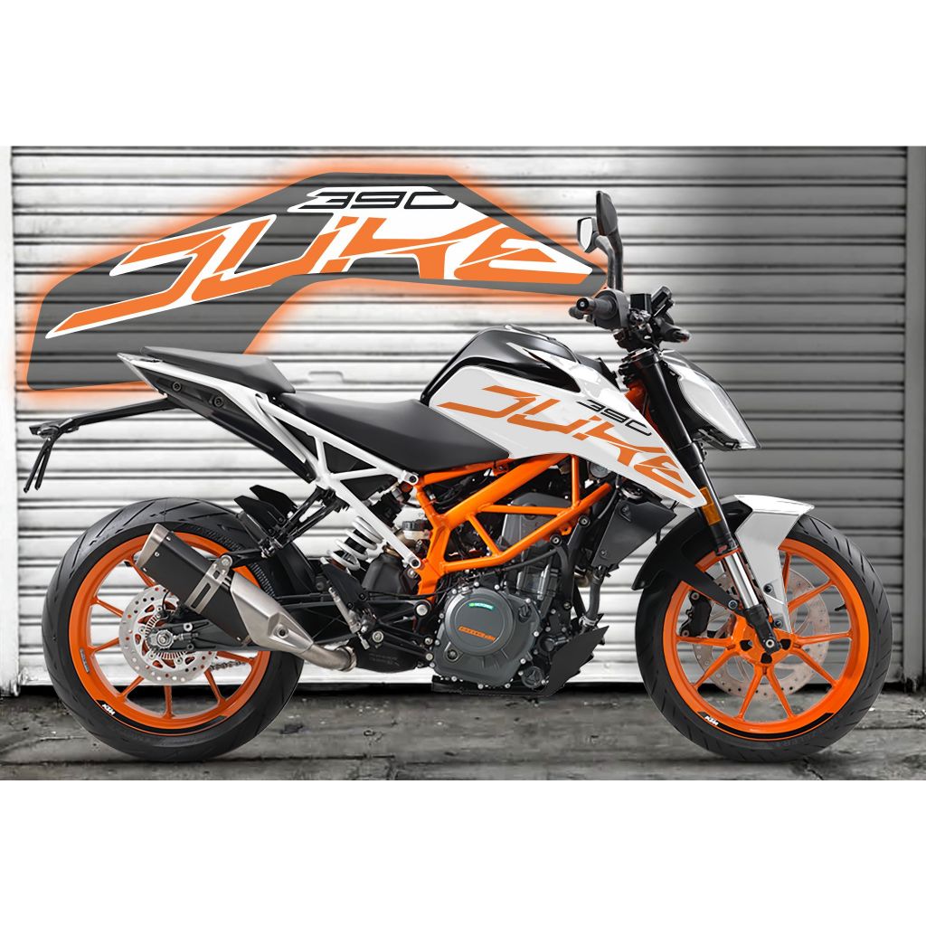 Duke V2 Stock Decals / Stock Graphics Kit Replacement | Shopee Philippines