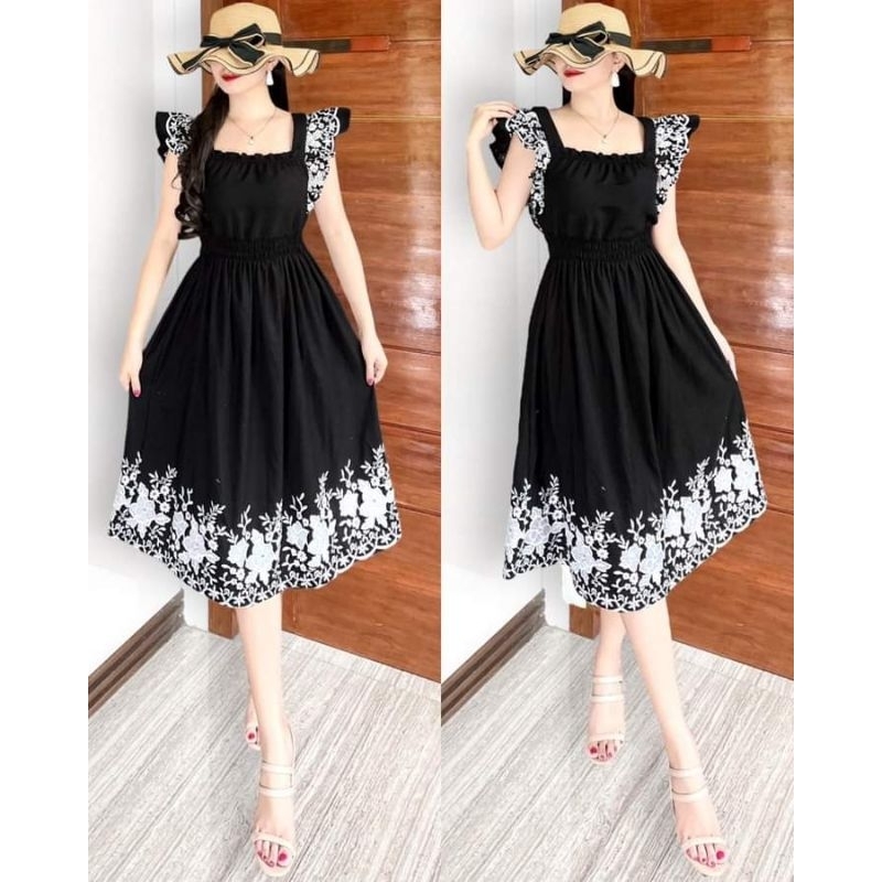 Lira senepa dress (Small to large size) | Shopee Philippines