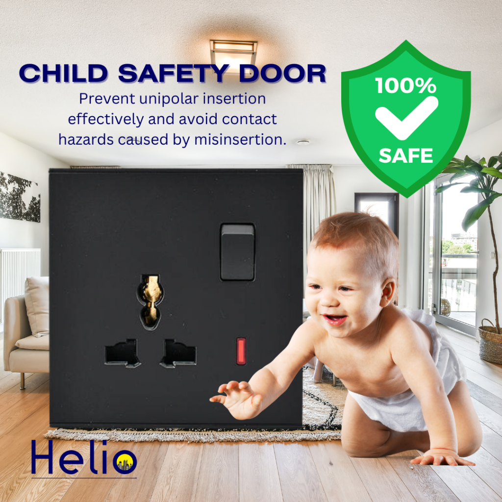 KLASS Switch and Outlet Slim Square Type 86 Minimalist, Aesthetic and ...