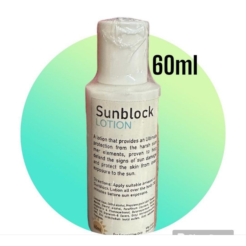 Sunblock Lotion spf70 60ml | Shopee Philippines
