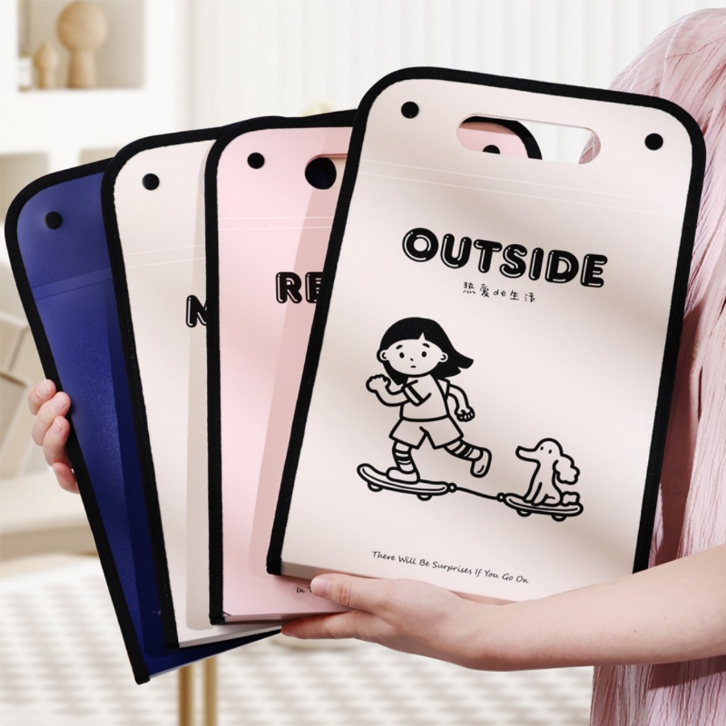 13-Layer Expanding File Folder Test Paper Organizer Large Capacity ...