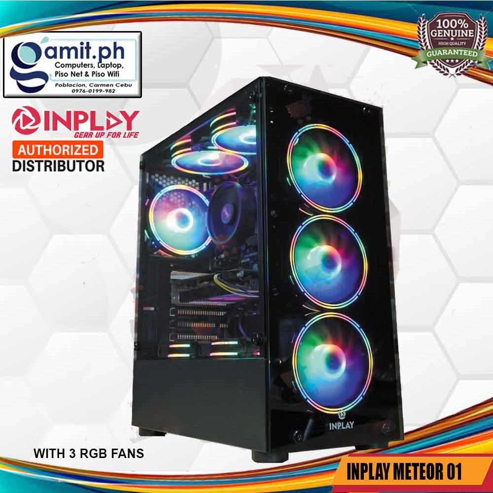 inPlay Meteor 01 ATX MATX Case Computer Case CPU Case Pc Case Gaming ...