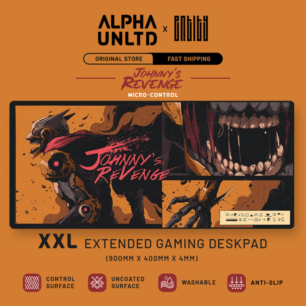 Alpha Unltd | "Johnny's Revenge" XXL | Micro-Control Gaming Mousepad ...