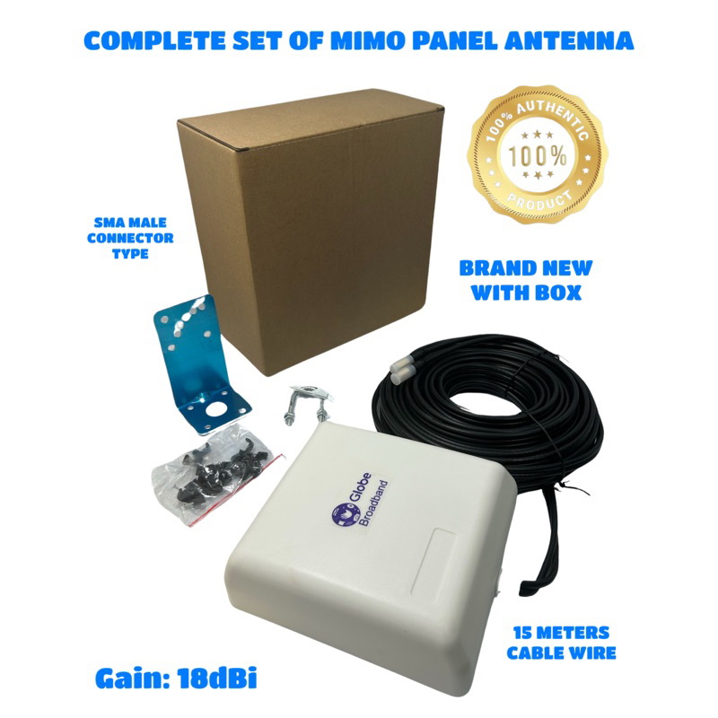 Brand New Mimo Panel Antenna V4 15M 18dBi | Shopee Philippines