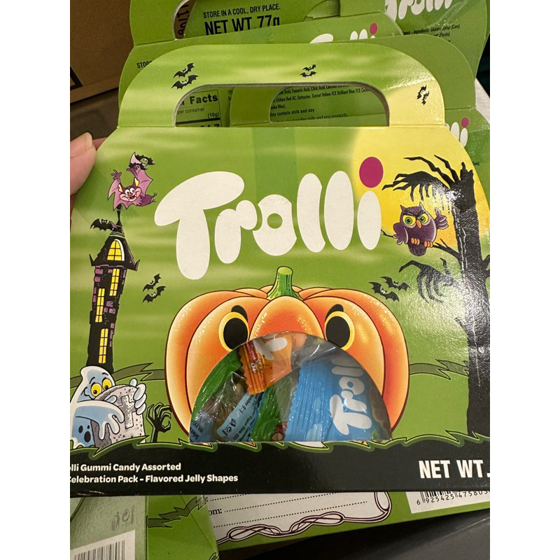 Trolli Gummy Candy Assorted in Celebration Pack 77g Halloween | Shopee ...