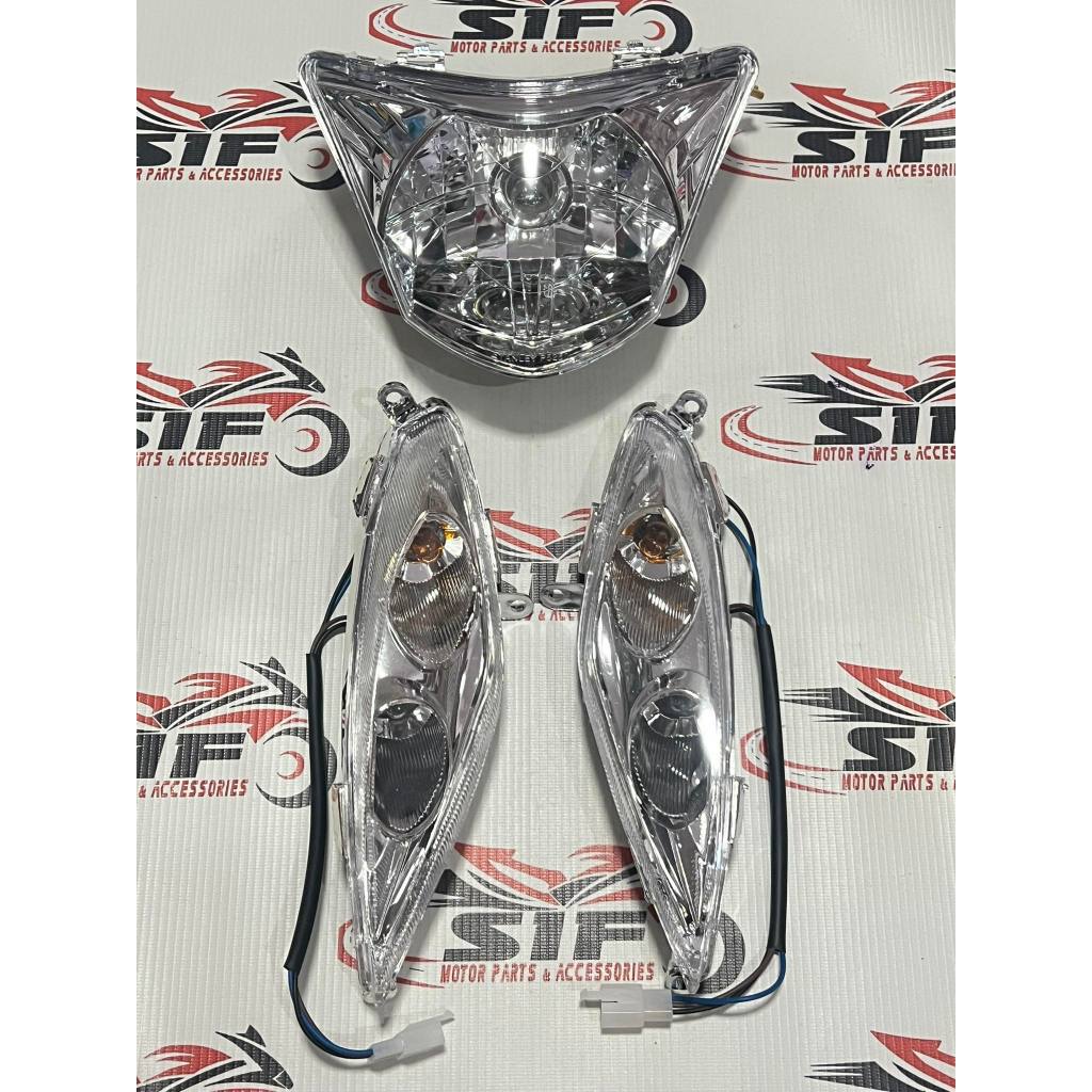 HEADLIGHT & WINKER LAMP DOUBLE BULB ASSY SNIPER CLASSIC 135 YSK ...