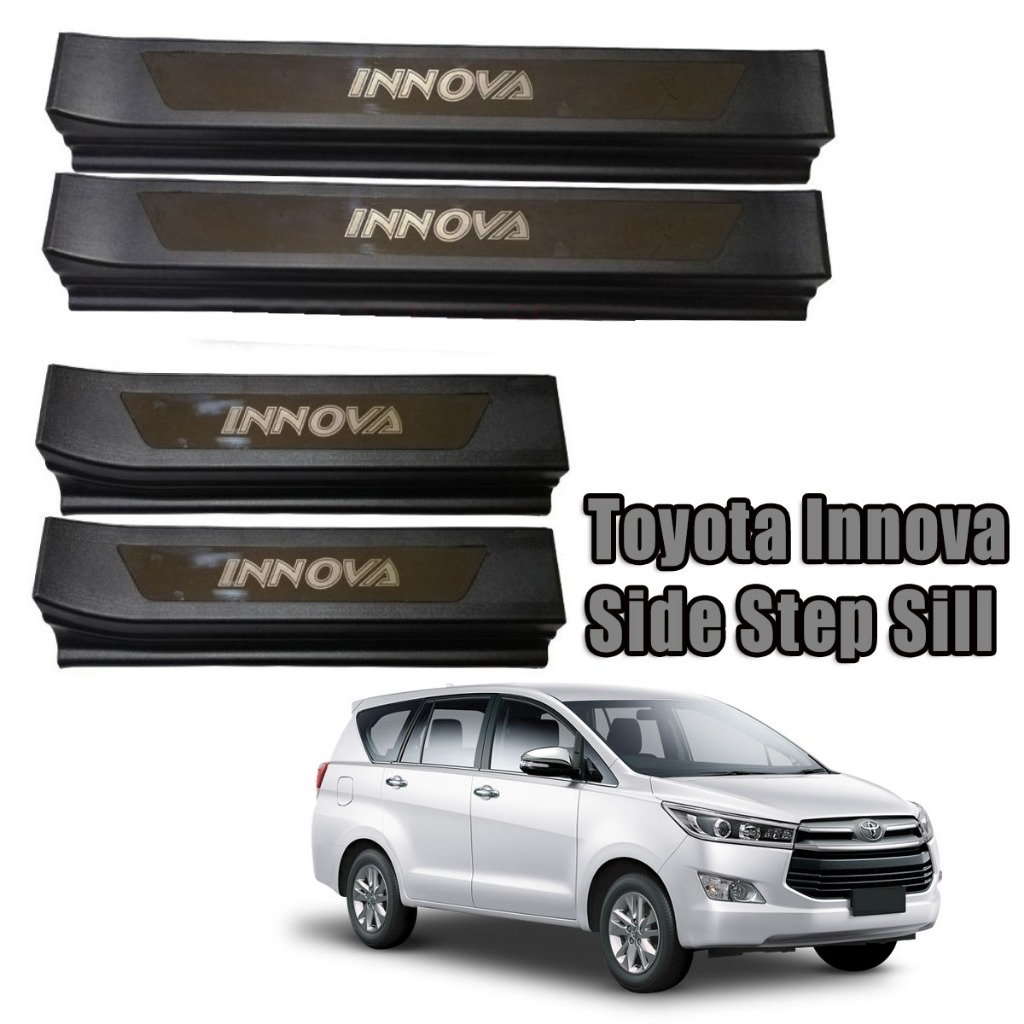Toyota Innova 2016-2024 Door Side Side Step Sill Scuff Plate stepsill ...