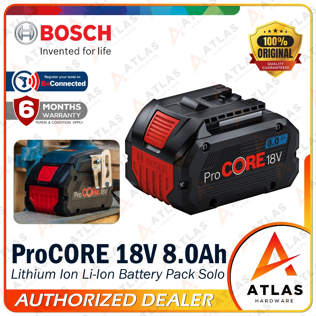 Bosch Procore Battery 18V 8.0Ah ORIGINAL | Shopee Philippines