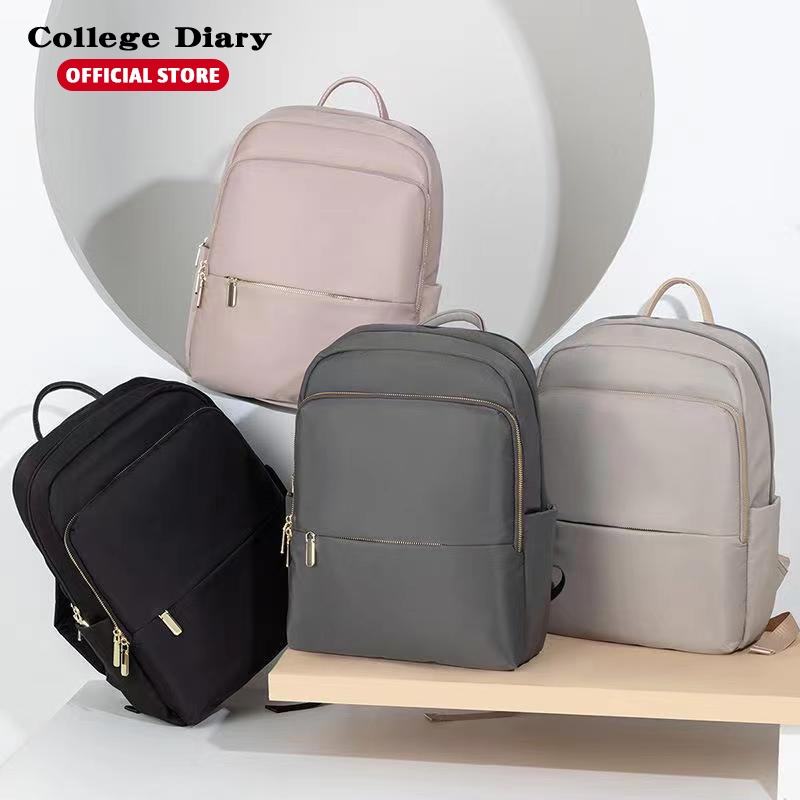 Fashion Laptop Bag 14 Inch Nylon Waterproof Laptop Backpack For Women ...