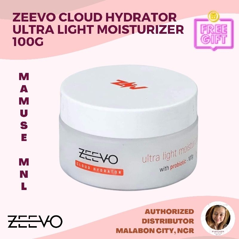 Zeevo Cloud Hydrator Ultra Light Moisturizer 100g | Shopee Philippines