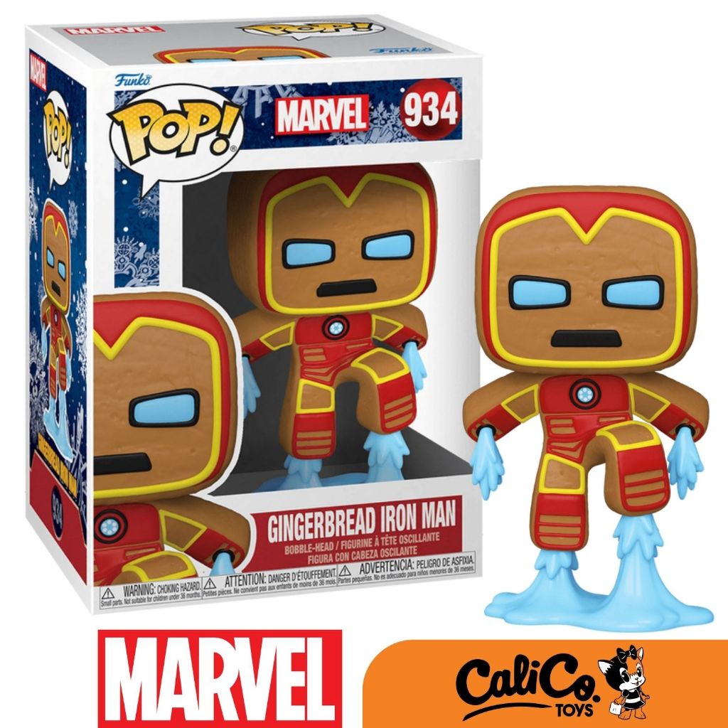 POP! Marvel - Gingerbread Iron Man | Shopee Philippines
