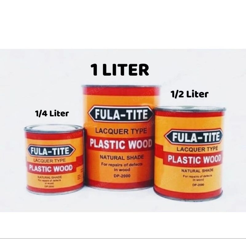 FULATITE / FULA-TITE PLASTIC WOOD REPAIRS LACQUER TYPE PANG MASILYA SA ...