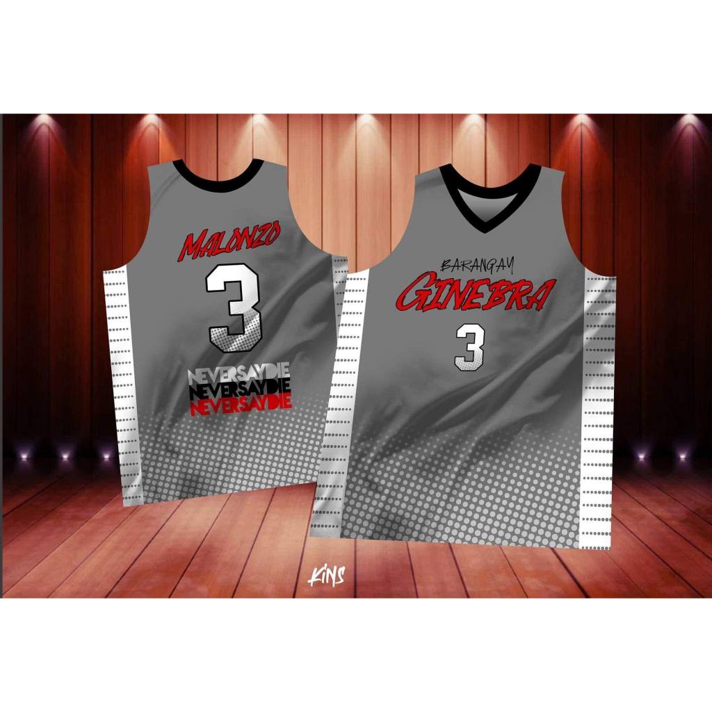BARANGAY GINEBRA BASKETBALL JERSEY FULL SUBLIMATION HIGH QUALITY ...