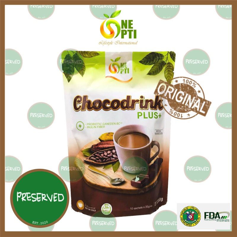 One Opti Choco Drink Probiotics (10 Sachets) | Shopee Philippines