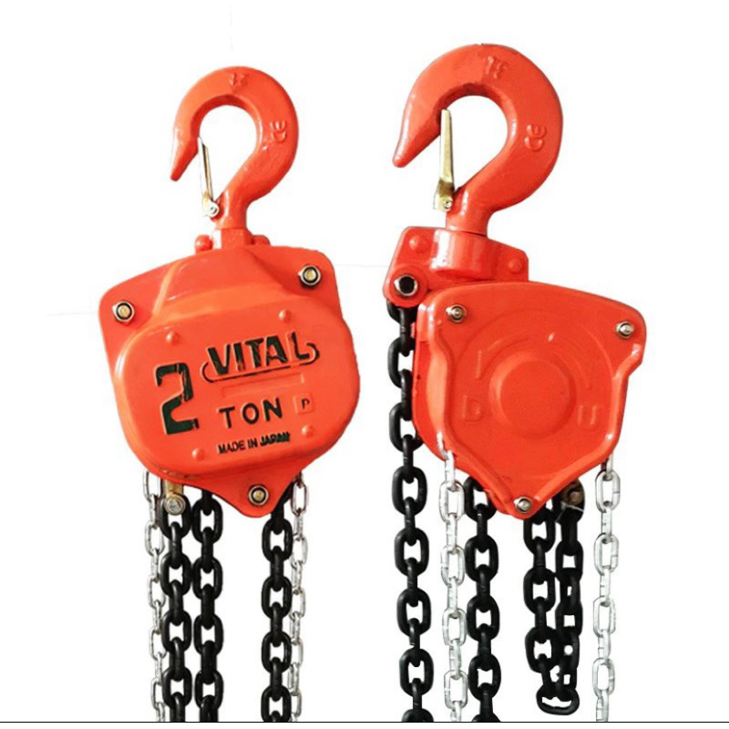 VITAL Chain Block 2 Tons with 6 Meter chain | Shopee Philippines