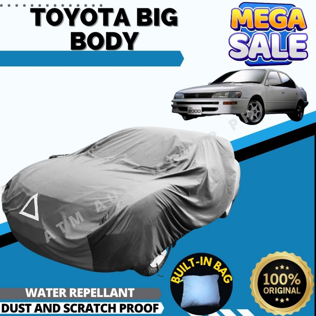 TOYOTA BIG BODY CAR COVER HIGH QUALITY WATER REPELLANT AND DUST PROOF ...