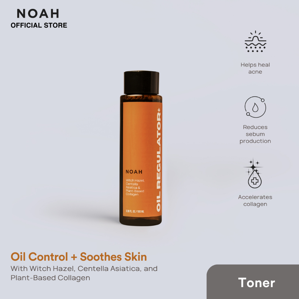Noah Oil Regulator Toner Plus With Witch Hazel & Centella Asiatica ...