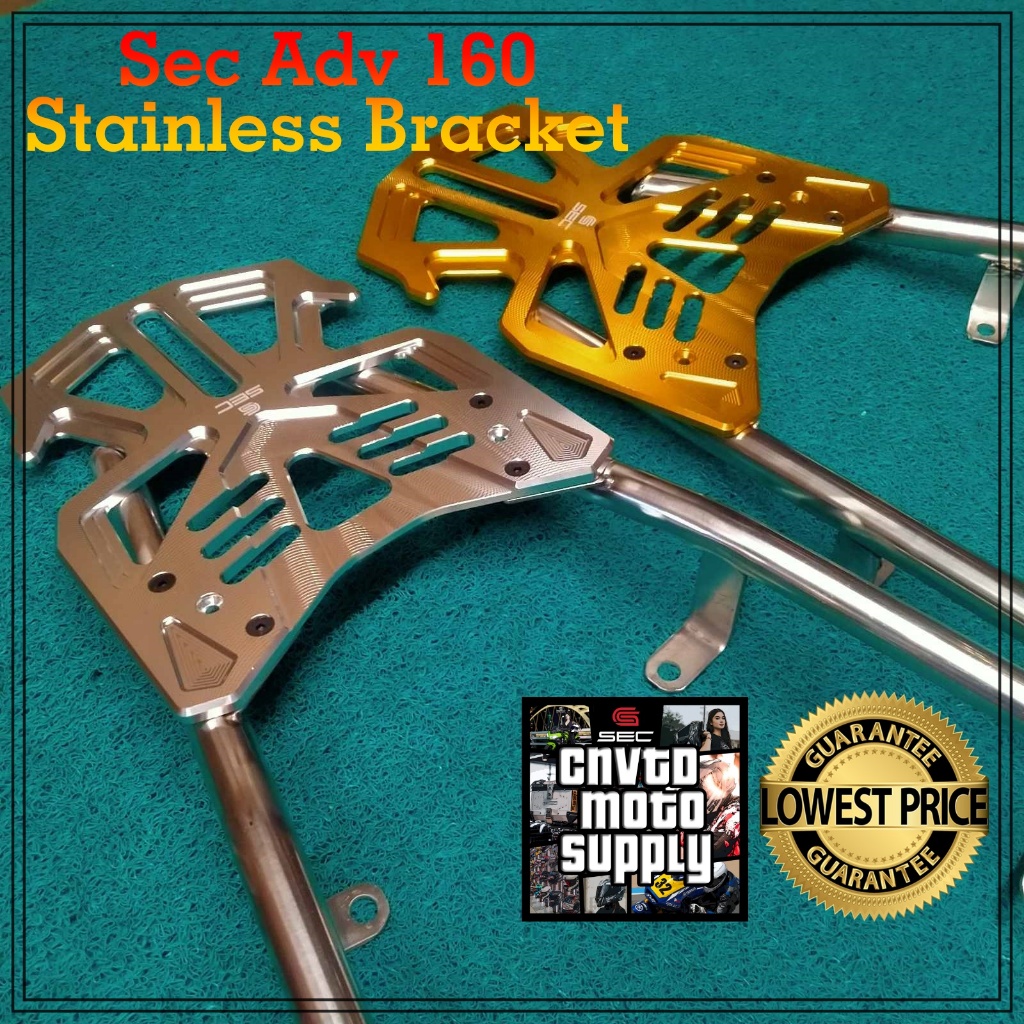 SEC ADV 160 stainless bracket | Shopee Philippines
