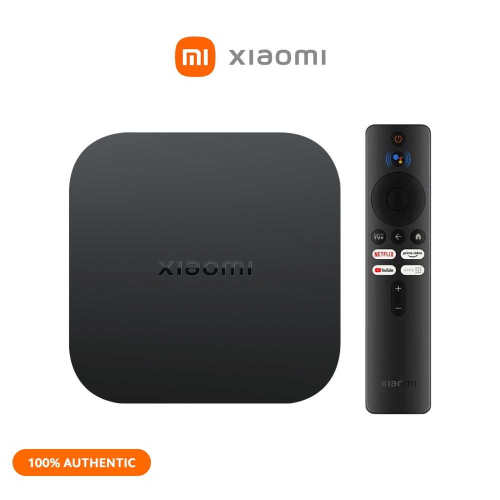 Xiaomi TV Box S 2nd Gen 4K Ultra HD Streaming Media Player Wi-Fi ...