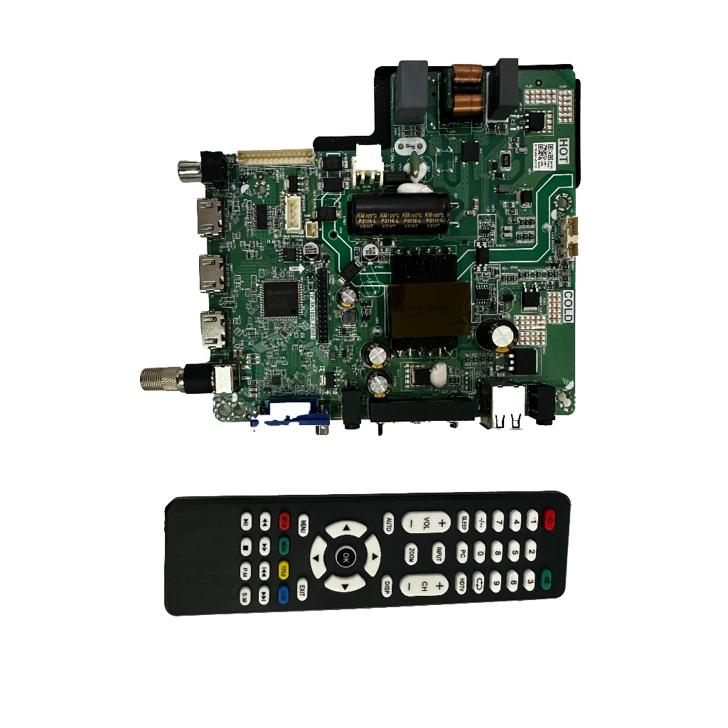 BASIC LED TV MAINBOARD/PCB/MODULE WITH REMOTE | Shopee Philippines