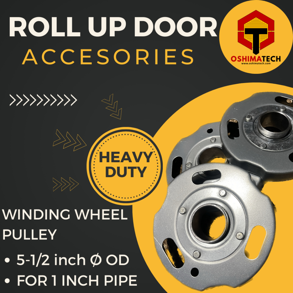 Roll Up Door Winding Wheel Pulley (5-1/2 inches OD) | Shopee Philippines