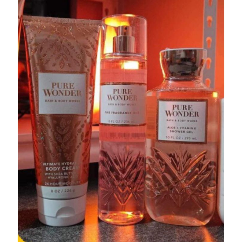Bath & Body Works Pure Wonder Set | Shopee Philippines