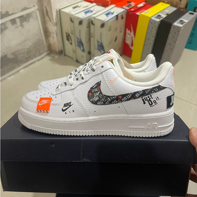 Nike Air Force 1 ”Just Do It“ Low cut Street Sports Skate Shoes Casual ...