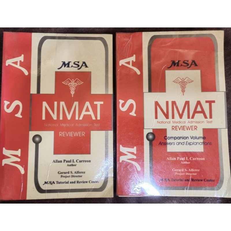 NMAT Reviewer (2nd hand) | Shopee Philippines