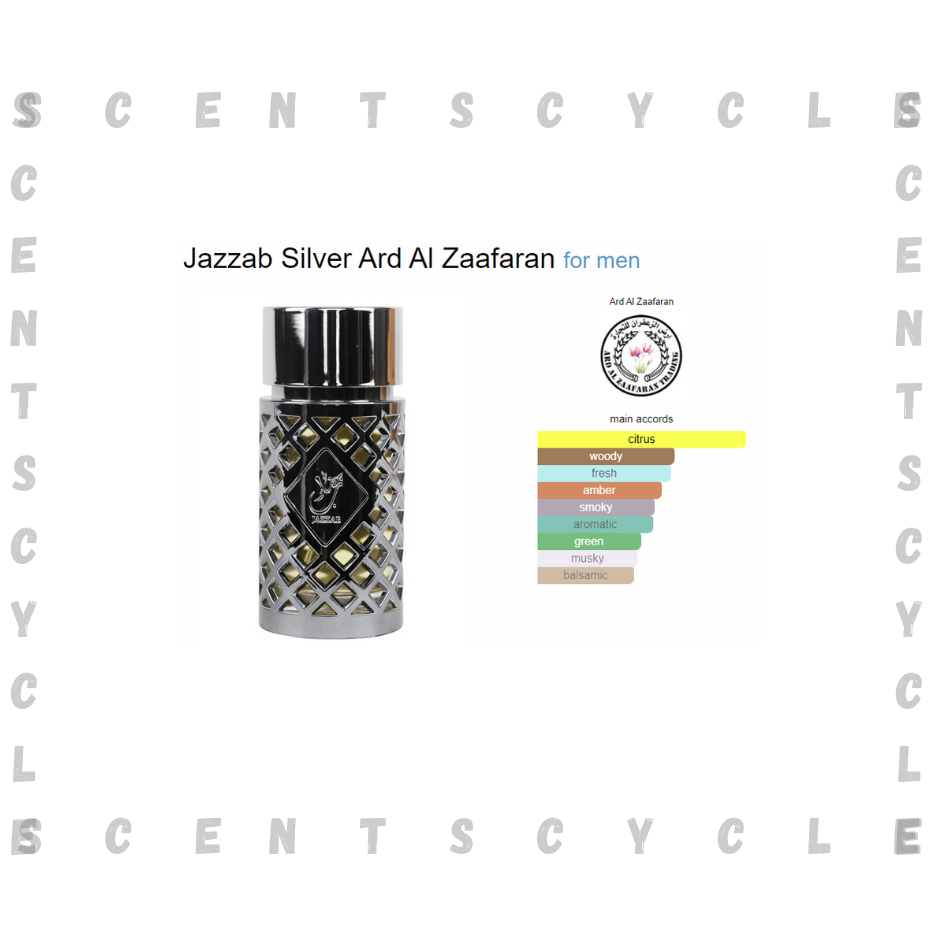 Ard Al Zaafaran Jazzab Silver 100ml | Shopee Philippines