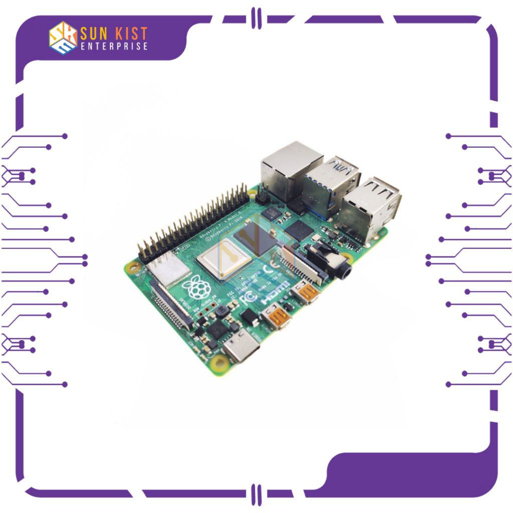 Original Offical Raspberry Pi 4 Model B 2gig Ram 2gig Pi 4B Linux Demo Board Python Programming ...