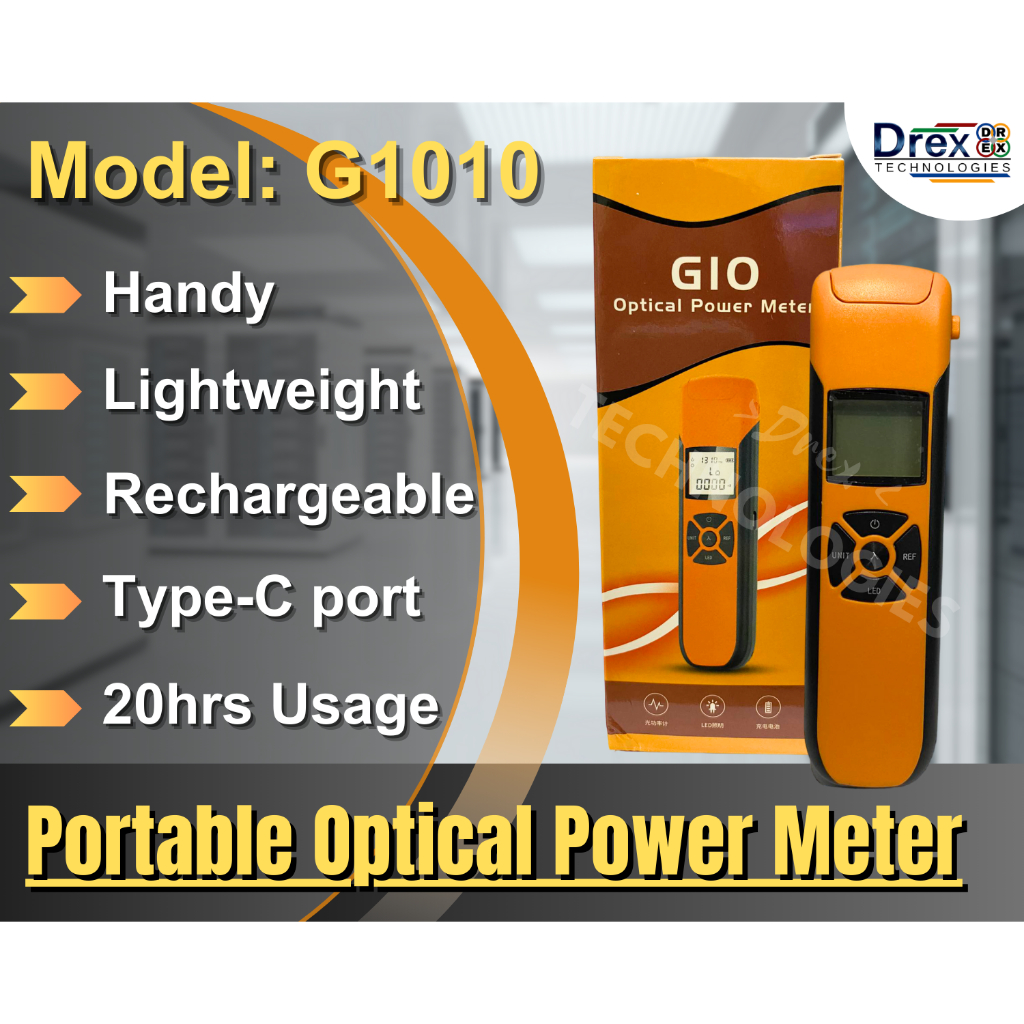 Mini G1010 High Power Optical Precision Meter Rechargeable Battery ...
