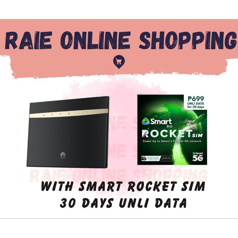 Huawei B525s - 65a (BLACK MAMBA) 4G+ LTE CAT6 BROADBAND WIFI MODEM ROUTER | Shopee Philippines