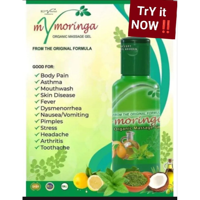 My moringa massage GeL (menthol liniment GREEN 1 BOTTLE ONLY) | Shopee ...