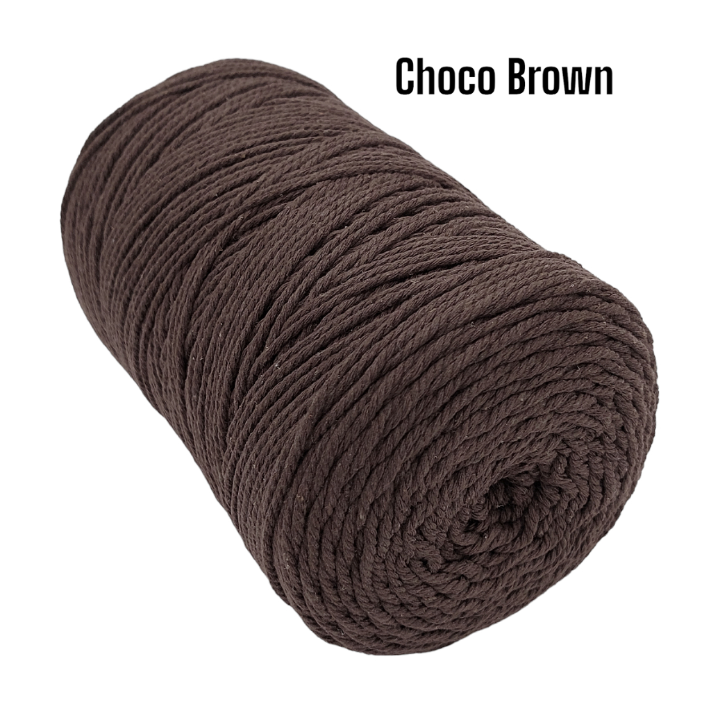 Yarns Art: COTTON CORD/MACRAME CORD 2mm/3 ply SOFT TWISTED NATURAL ...