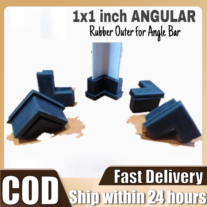 【Fast Delivery】1x1 inch (25MM) ANGULAR HEAVY DUTY Tubular Rubber ...