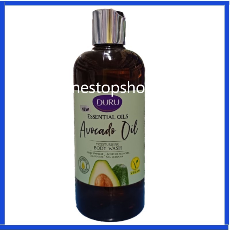 Duru Essential Avocado Oil Moisturising Body Wash 500mL | Shopee Philippines