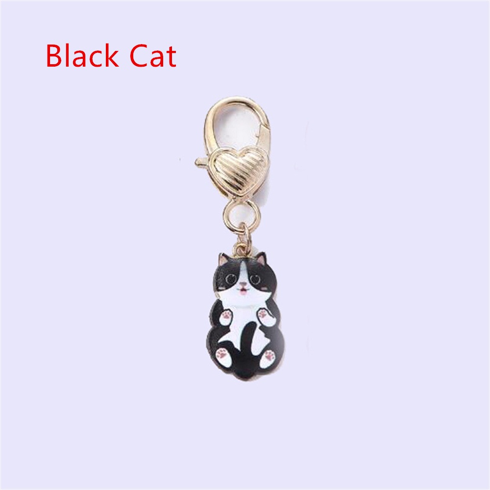 Cute Cat Keychain Keyring Fashion Keyrings For Women Handbag Pendant ...